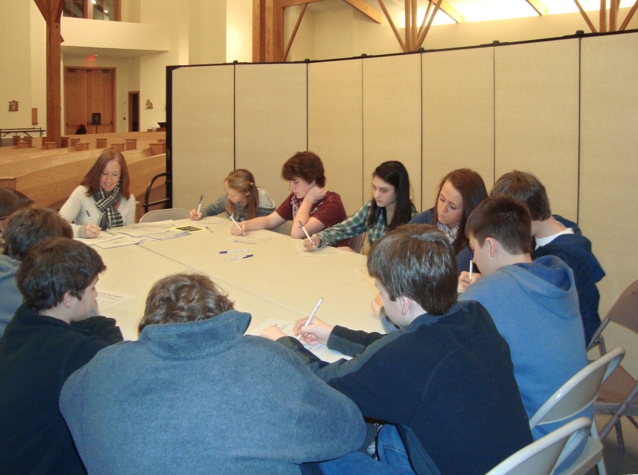 Room Dividers Easily Create A Confirmation Class | Screenflex