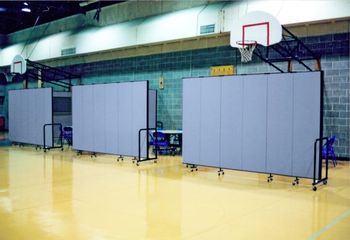 Gymnasium Dividers Create Additional Activity Space | Screenflex