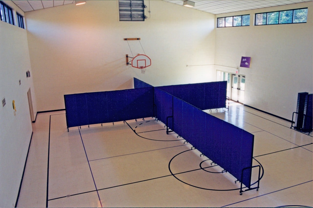 Create Instant Classrooms In A Gym | Screenflex Partitions
