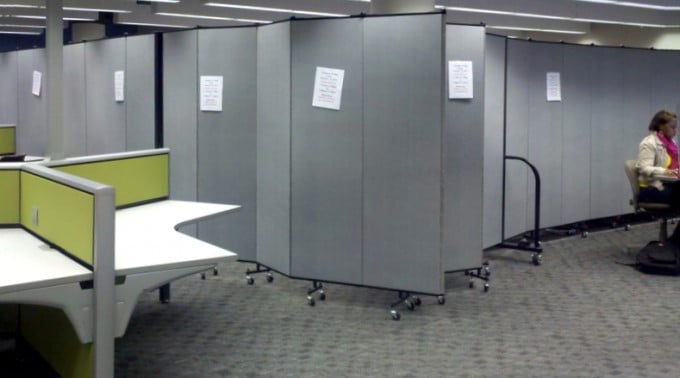 Private Computer Lab Training Rooms | Screenflex Dividers
