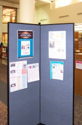 Portable Library Information Display Boards - Screenflex