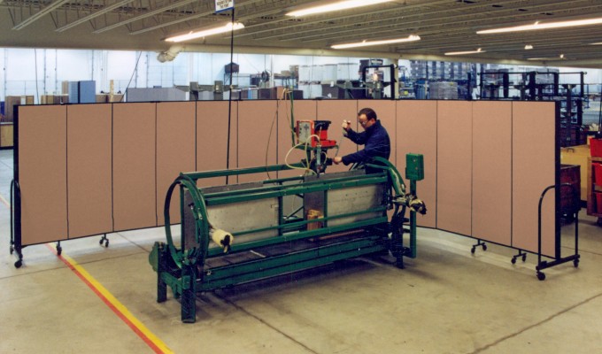 Maintenance Safety Barrier-Screenflex