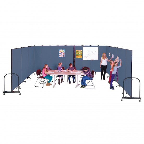 Flexible Walls For a Portable Classroom Space-Screenflex Dividers