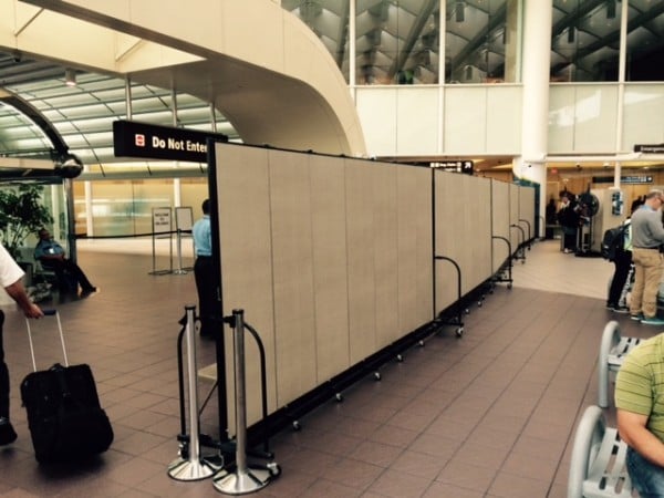 3 Ways Dividers Create Airport Safety - Screenflex Portable Room Dividers