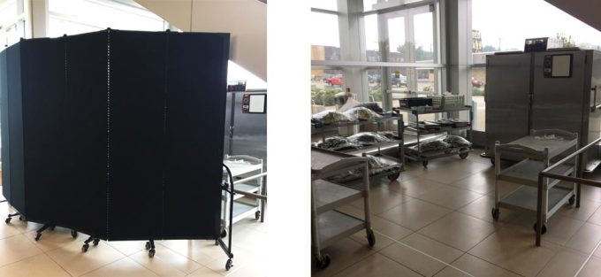 Portable Banquet Hall Dividers - Screenflex Portable Room Dividers