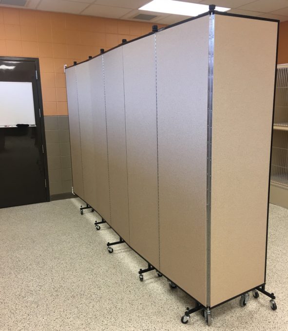 Animal Shelter Vet Prep Room | Screenflex Dividers