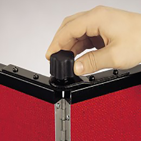 How Panelocks Fix Panels into Position | Screenflex