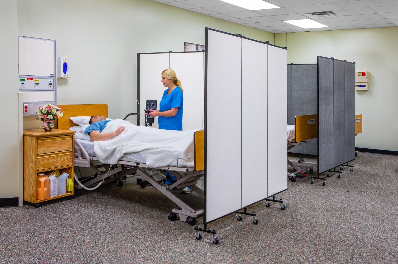 Improving Patient Experience - Screenflex Portable Room Dividers