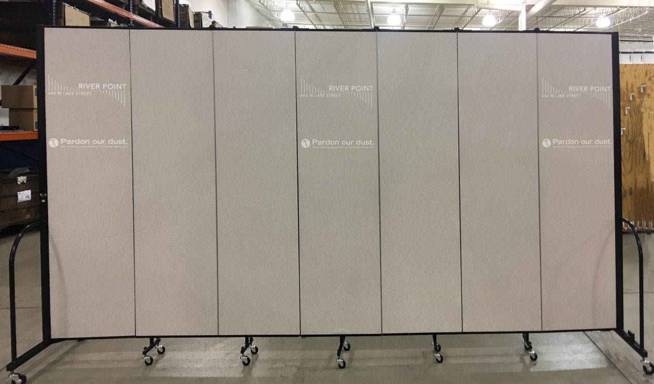 Construction Privacy Screen | Screenflex Portable Room Dividers