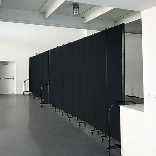 Dressing Room Privacy Wall - Screenflex Portable Room Dividers