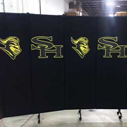 Rollable Event Backdrop Screen - Screenflex Portable Room Dividers