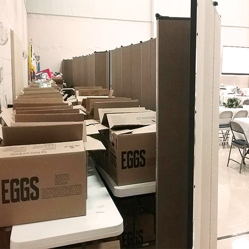 Art Gallery Partition for Exhibits - Screenflex Portable Room Dividers