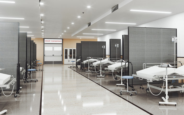 Manage Patient Flow with Medical Privacy Screens | Screenflex