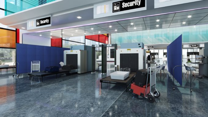 Security Screening Barrier Walls Improve Safety | Screenflex