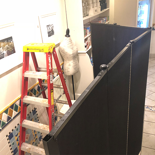 Hide Construction Debris with Temporary Walls | Screenflex