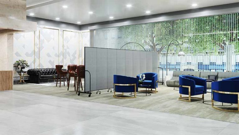Hotel Meeting Space Privacy Screens - Screenflex Portable Room Dividers