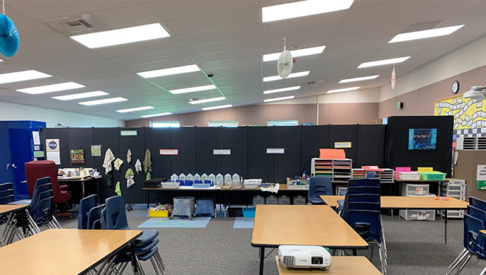 Mixed Use Classroom Success Story - Screenflex Portable Room Dividers