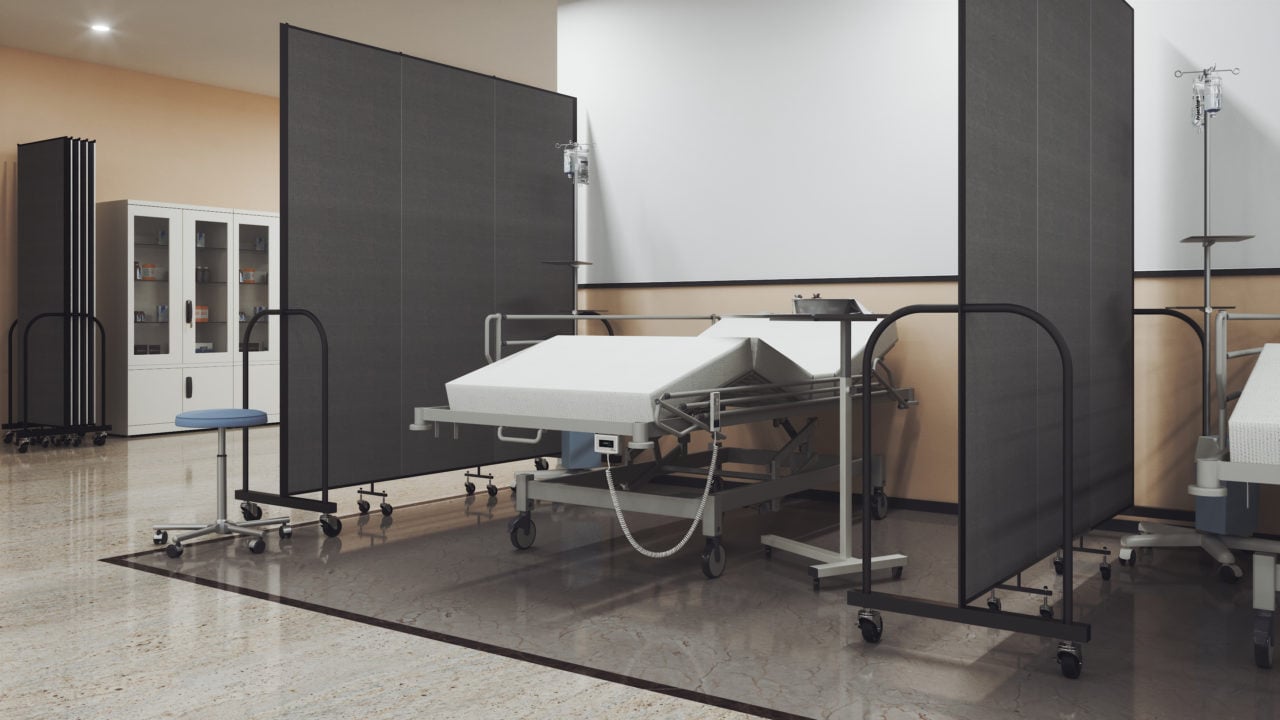 Plasma Donation Privacy - Screenflex Portable Room Dividers