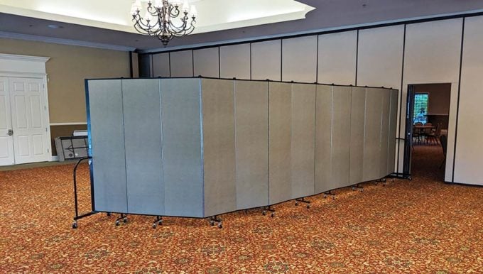 Ballroom Divider Accentuates Event Space - Screenflex Portable Room ...