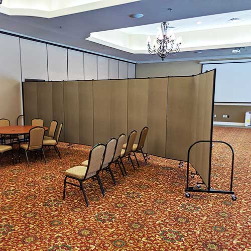 Ballroom Divider Accentuates Event Space - Screenflex Portable Room ...