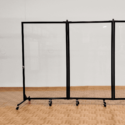 Clear Room Dividers - Lightweight Plexiglass Walls | Screenflex