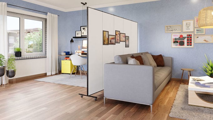 Office Dividers in the Home - Screenflex Portable Room Dividers