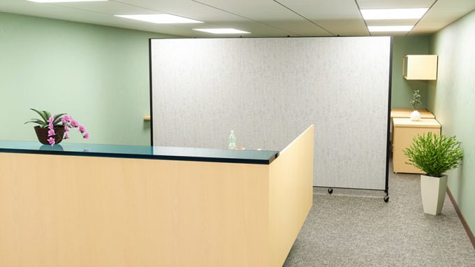 Office Privacy Lightweight Partitions - Screenflex Portable Room Dividers