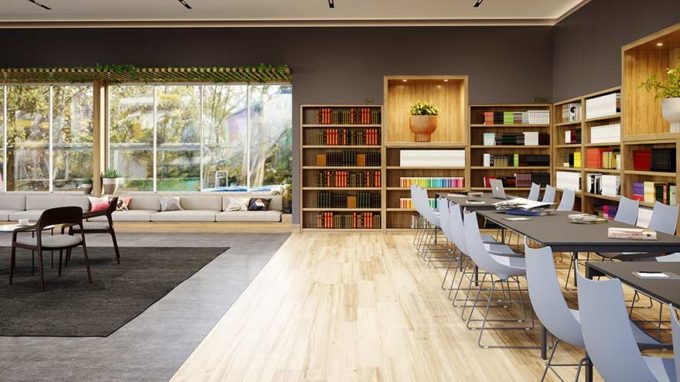 Library Display Idea - Screenflex Portable Room Dividers