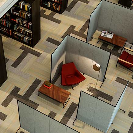 How to Increase Productivity in your Library with Dividers - Screenflex