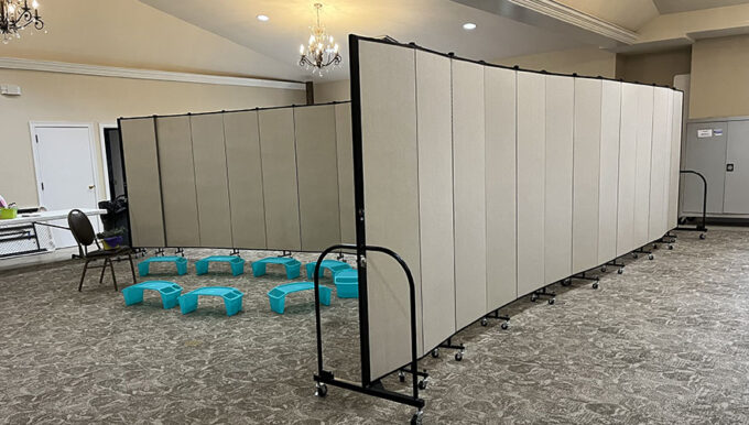 Divide a Large Parish Hall