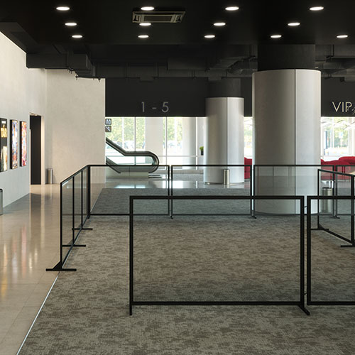 Event Venue Crowd Control - Screenflex Portable Room Dividers