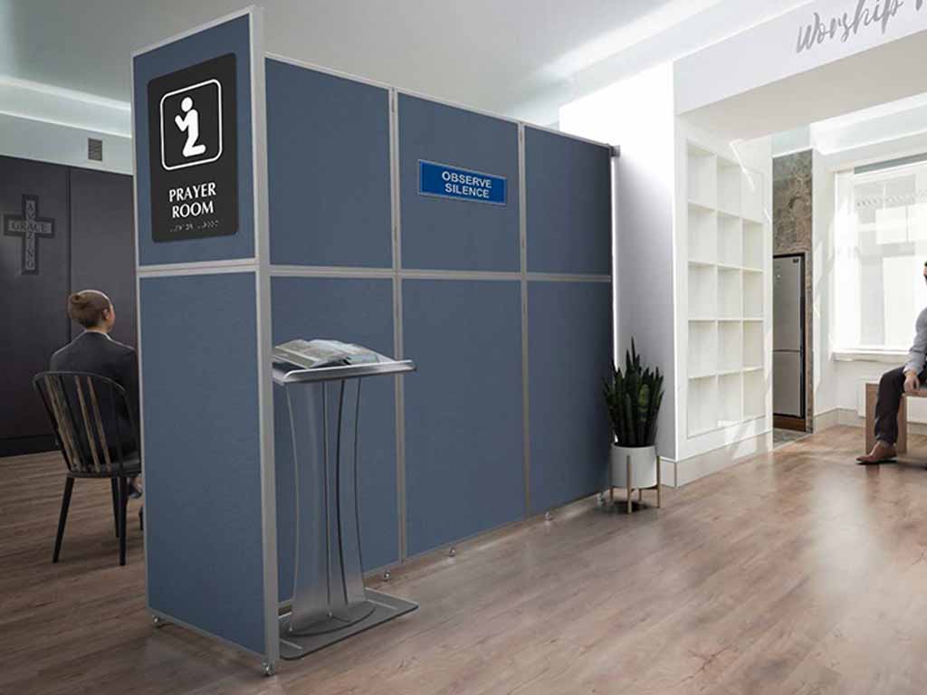 Highpoint Anchored Divider | Freestanding Room Dividers