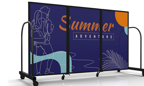 Custom Print Divider | Freestanding Room Dividers & Cubicles