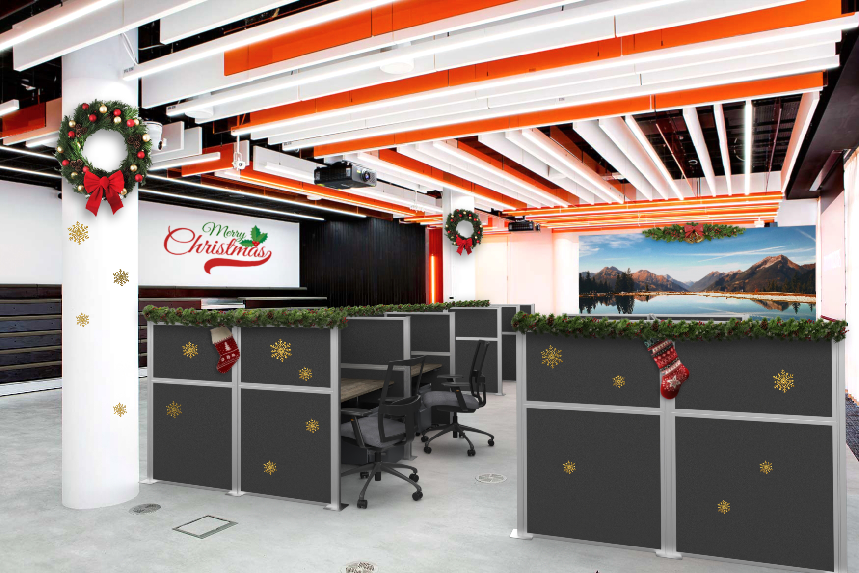 Holiday Wishes from Screenflex - Screenflex Portable Room Dividers